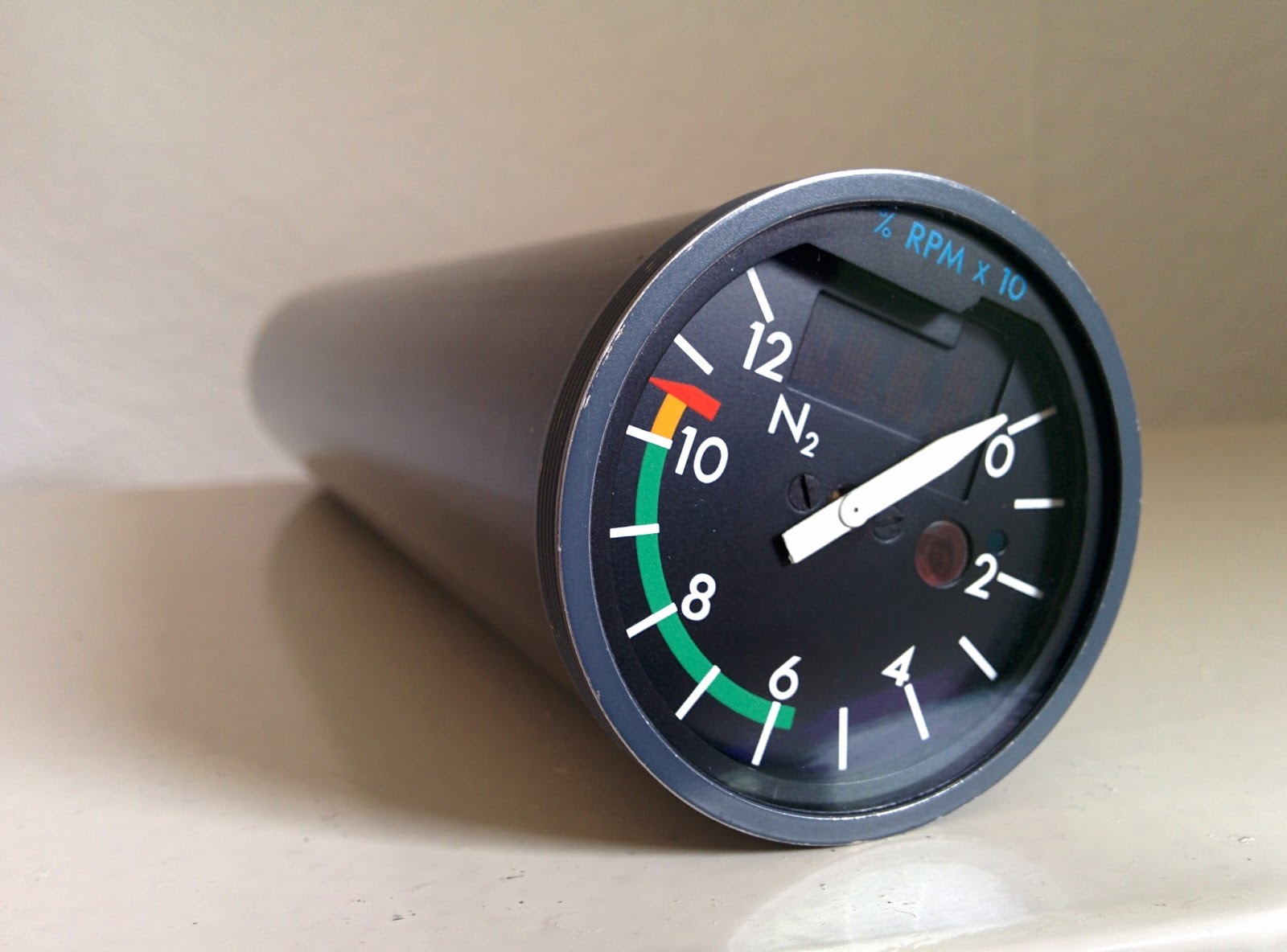 Boeing 737-300 Flight Deck Sim : N2 % RPM Indicator