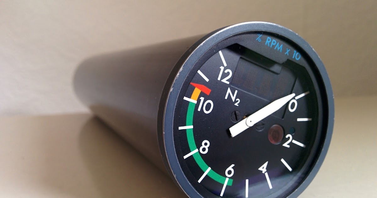 Boeing 737-300 Flight Deck Sim : N2 % RPM Indicator
