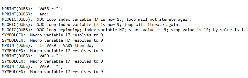 Reflections of a Data Scientist: ( SYMBOLGEN MPRINT MLOGIC MCOMPILENOTE MSGLEVEL ) Macro ...