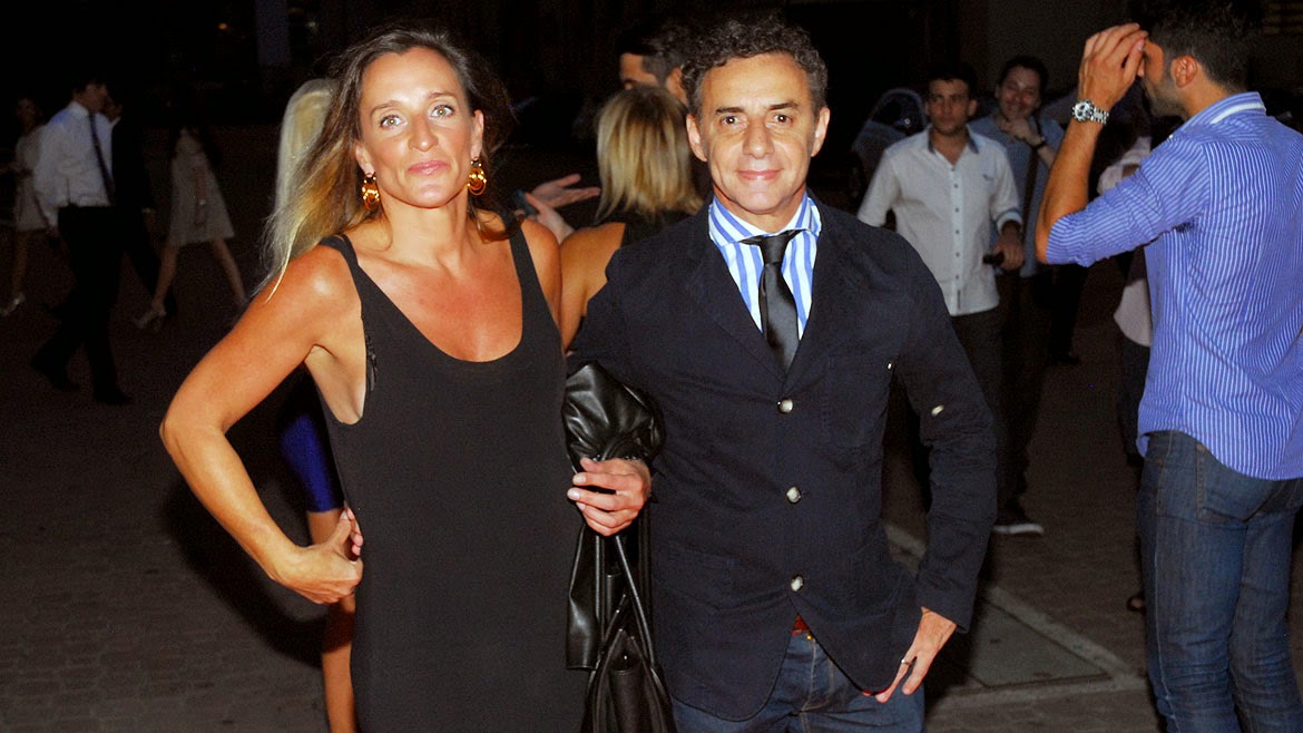 La ventana indiscreta de julia: Luis Majul con su esposa, María Conte ...