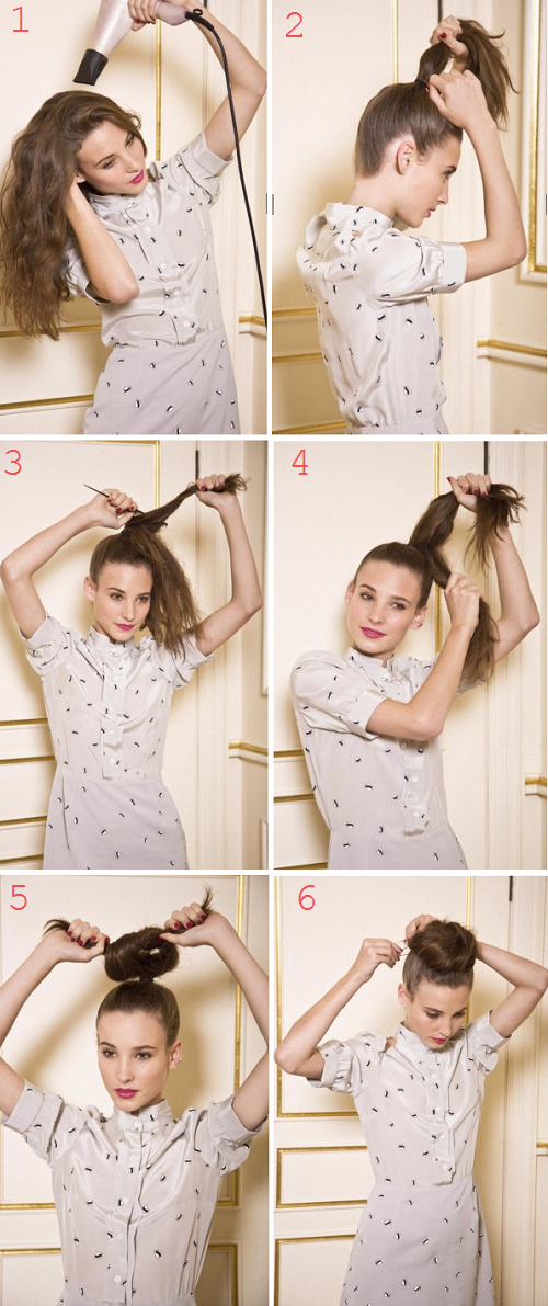 La La Linh Fashion Fridays Top Knot Hair Tutorial
