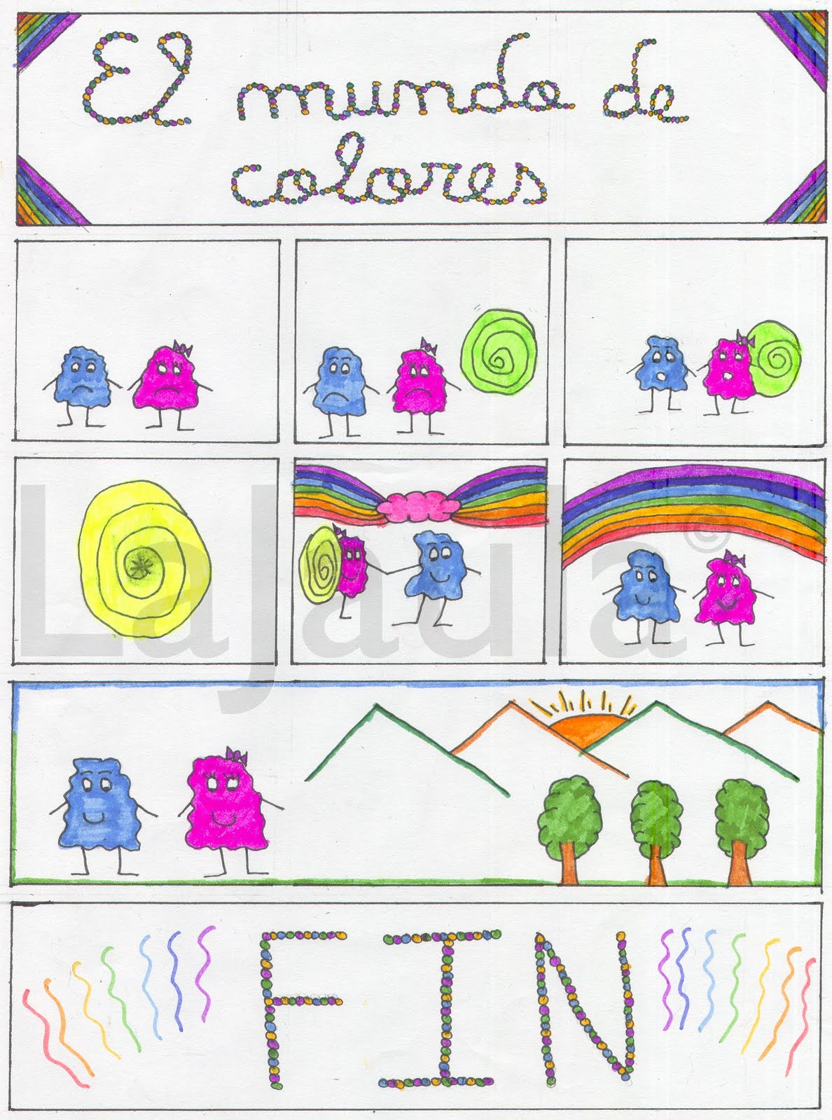 La jaula: El mundo de colores.