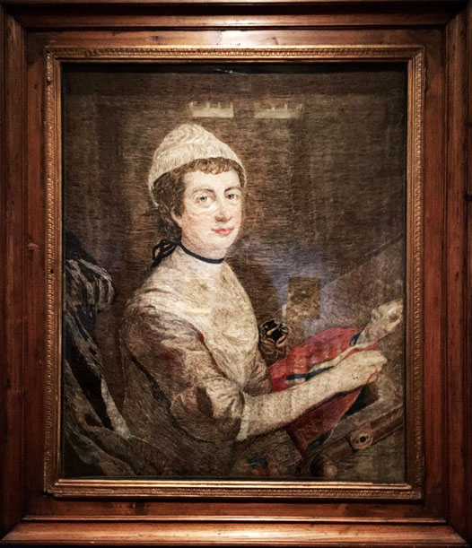 Barbara Brackman's MATERIAL CULTURE: Miss LInwood - Regency Celebrity