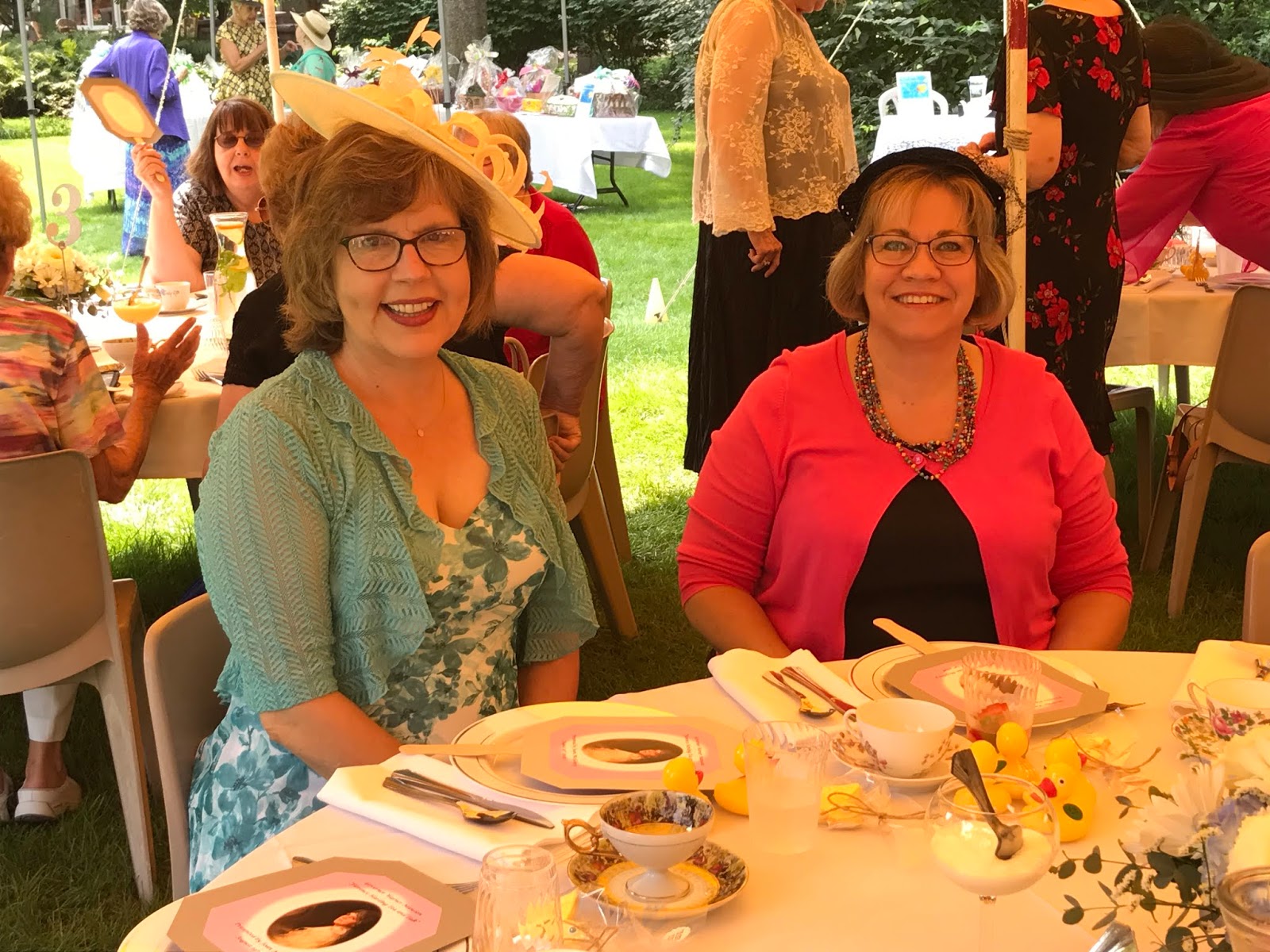 Barb's Tea Shop: First Lady Tea with some of my first ladies of tea