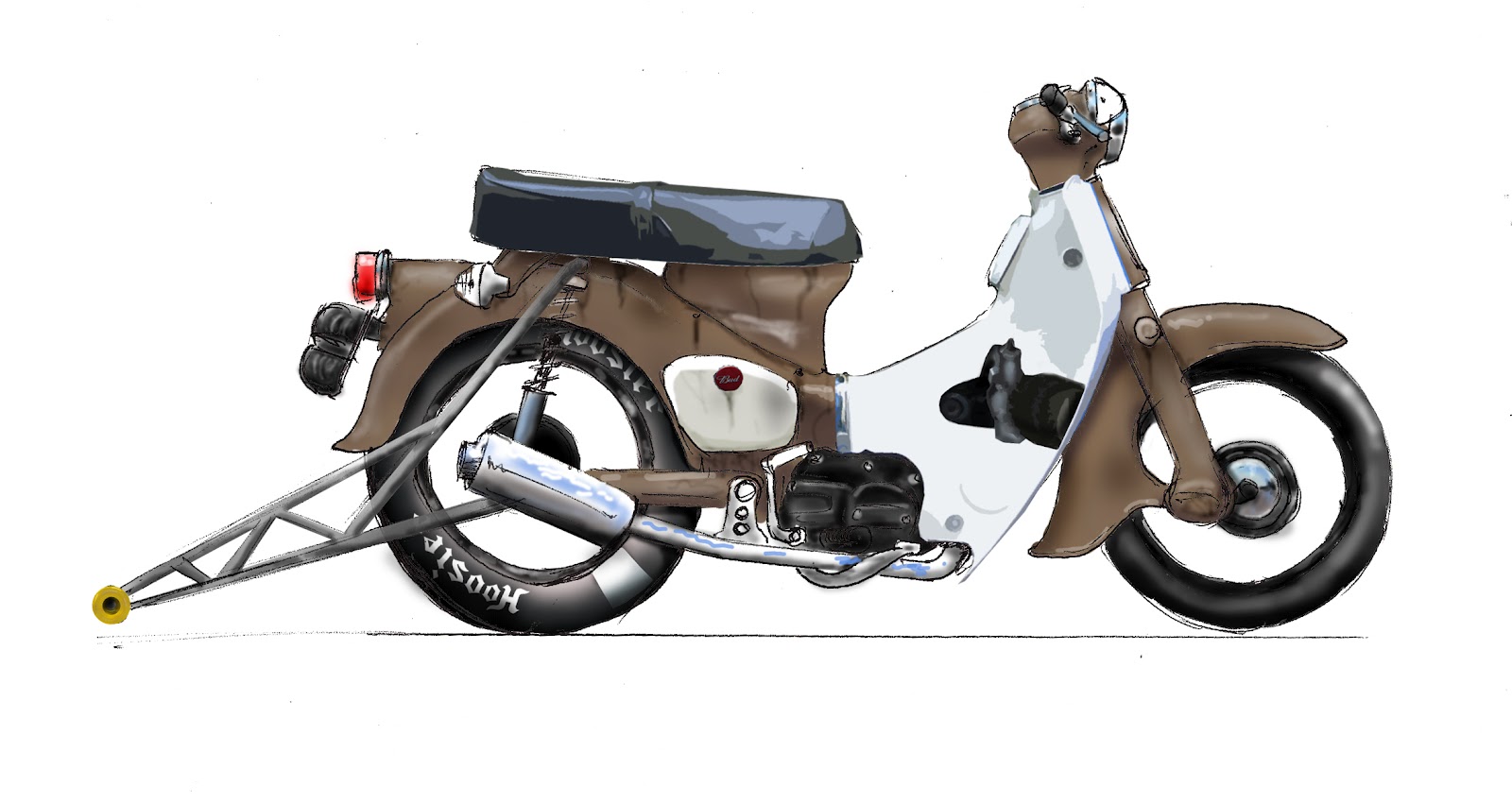 Honda C90 Drag racing. - Page 3 - C90Club.co.uk