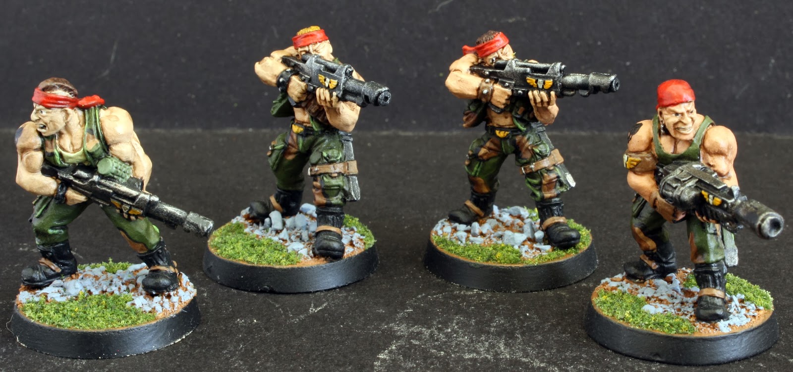 Hobby Progress – Imperial Guard – Catachan Regiment | Wargaming Hub