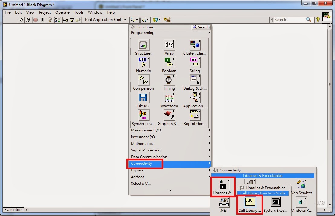 vince 學習筆記: Labview Call DLL 呼叫DLL