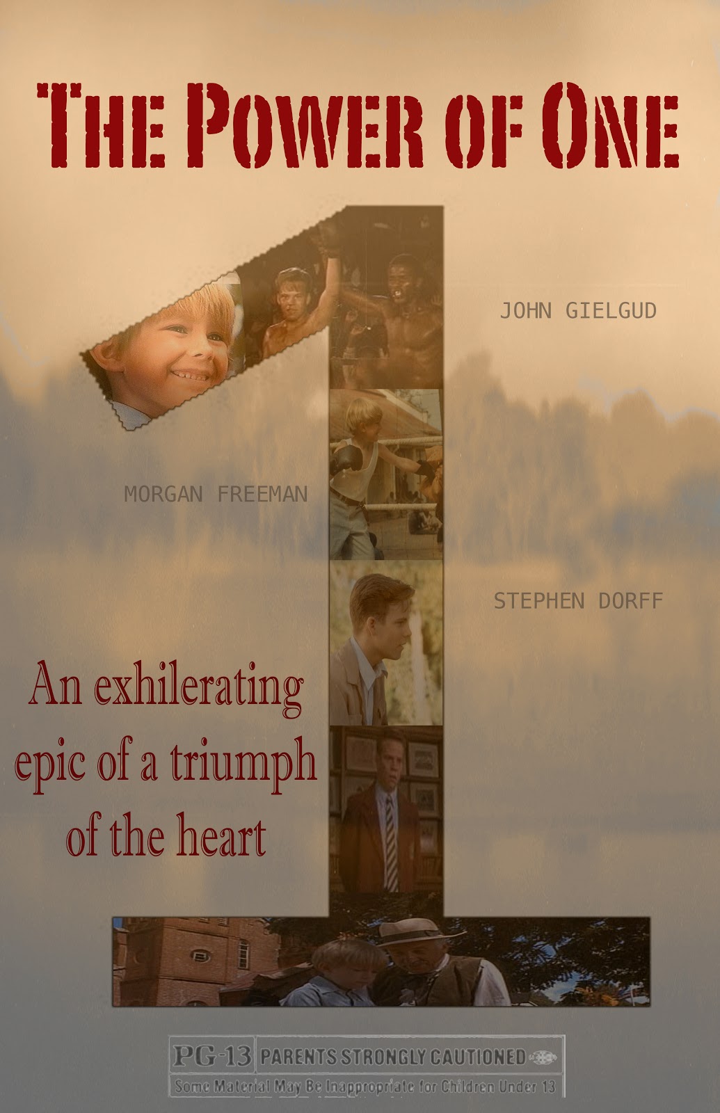 A Blog by Marchie: Social Injustice Project: Power of One Movie Poster