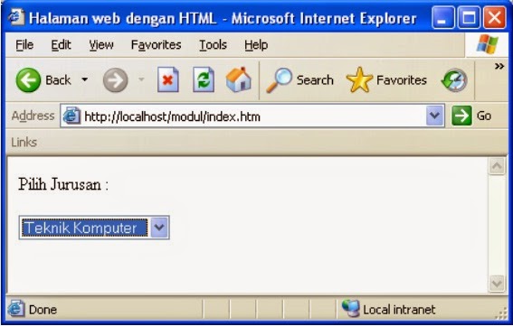 Membuat Tabel dan Formulir pada HTML ~ Blog Aldi