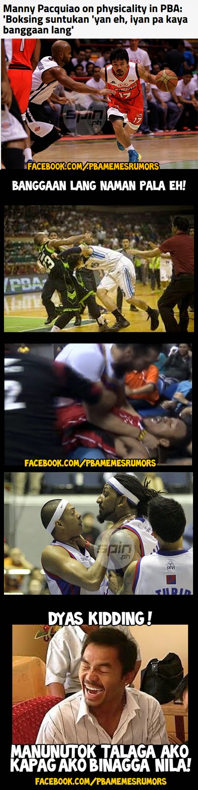 Manny pacquiao in Basketball (PBA/NBA... ) | MANNY PACQUIAO JOKES