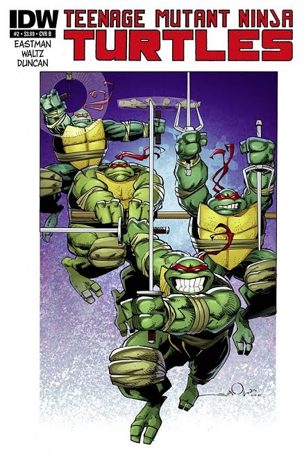 IDW TMNT #2 - Variant Cover Guide