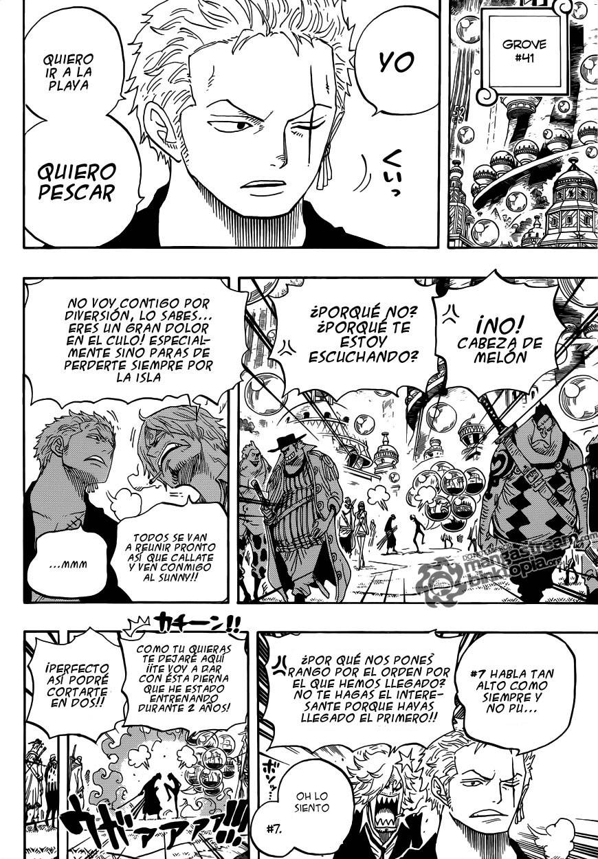 One Piece Manga Capitulo 600. La isla del comienzo ~ ParaisoGrandLine