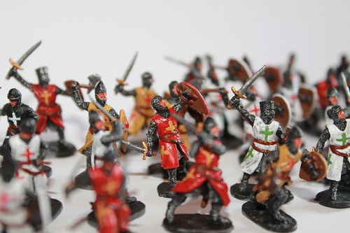 Tom's Miniatures in 1/72: Miniatures Painting: Caesar Miniatures: Crusaders