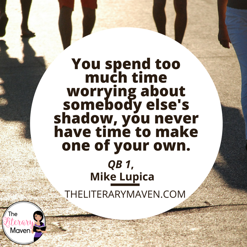 On My Bookshelf: QB 1 by Mike Lupica - The Literary Maven