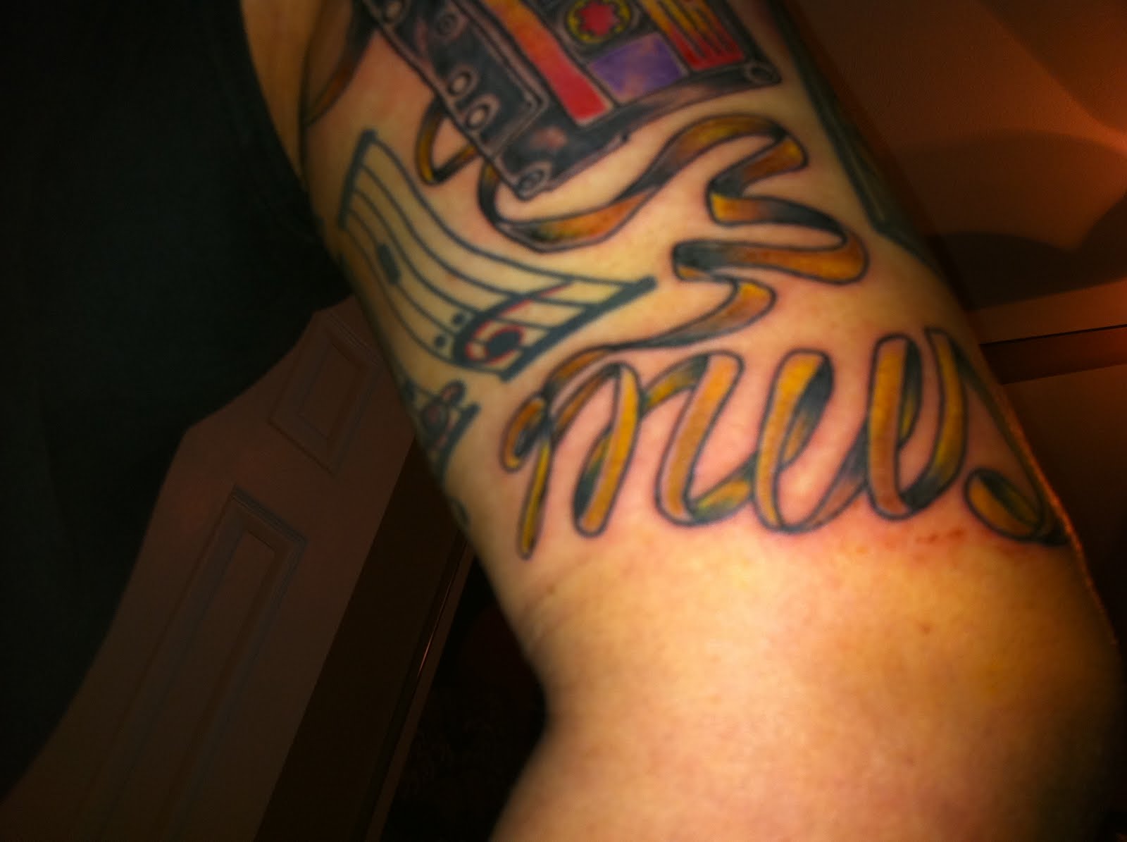 RocStARz: DJ AllMyT Tattoo & Music Cassette Tape..