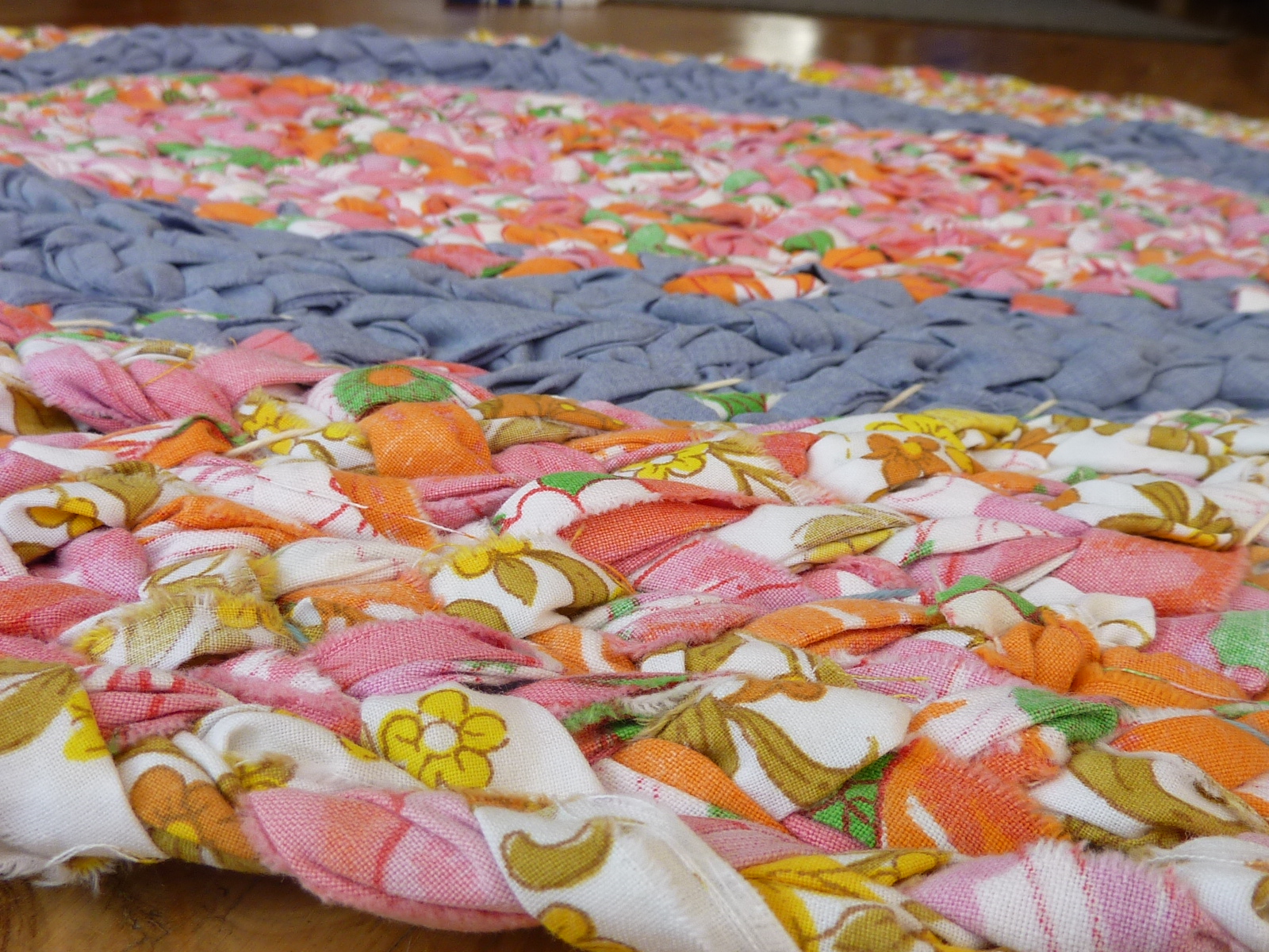 born again creations: 41. A Braided Rug