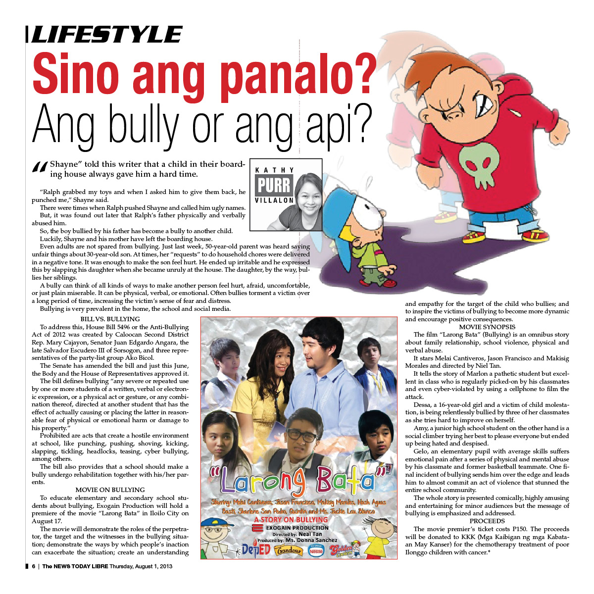 Sino ang panalo? Ang bully or ang api?