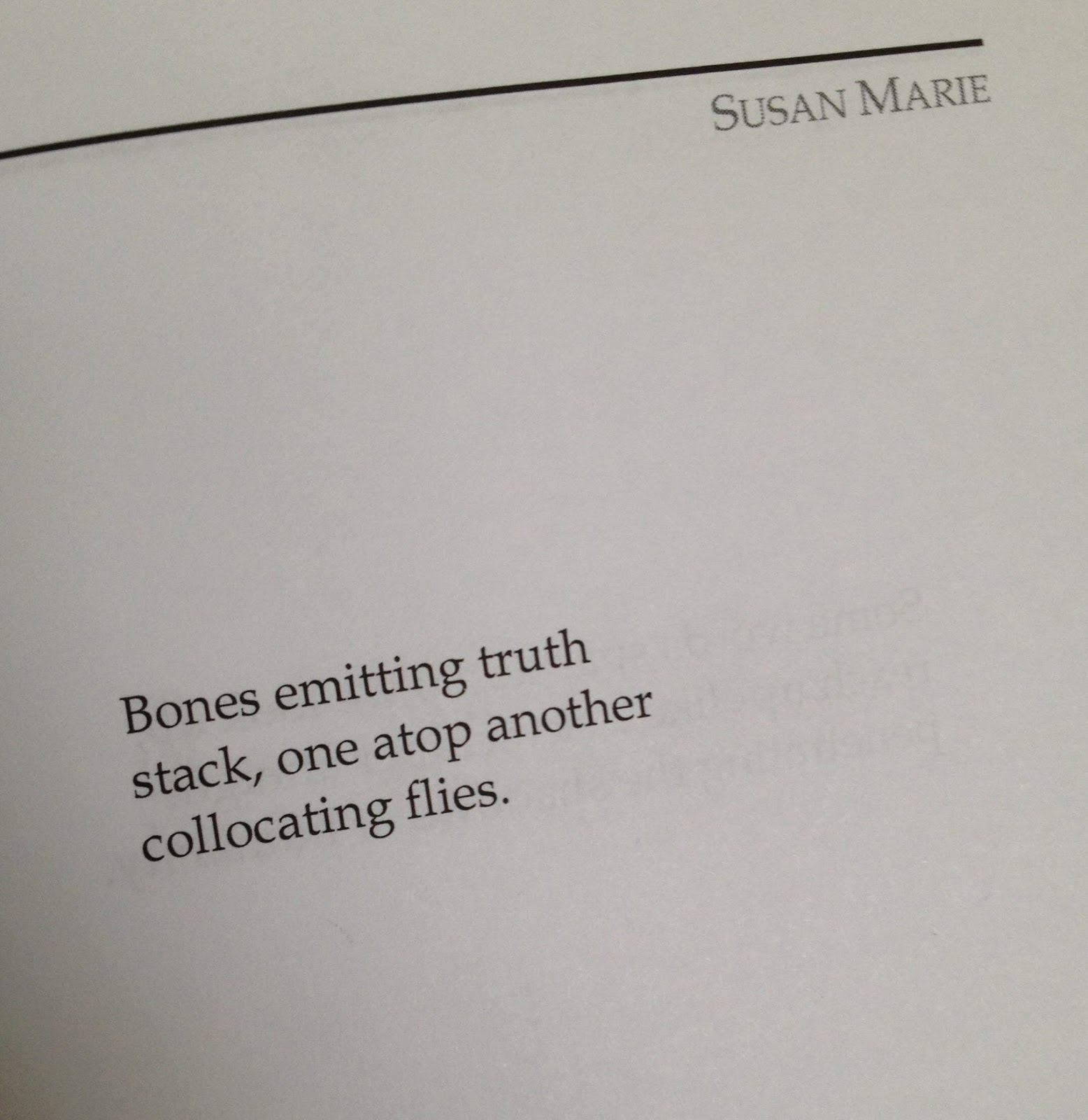 Susan Marie : Book Review: Three Line Poetry [Prolific Press]