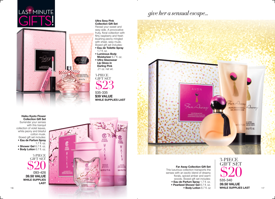 TEAM BEAUTY ETC: Last Minute Gifts | AVON Sales & Special Offers