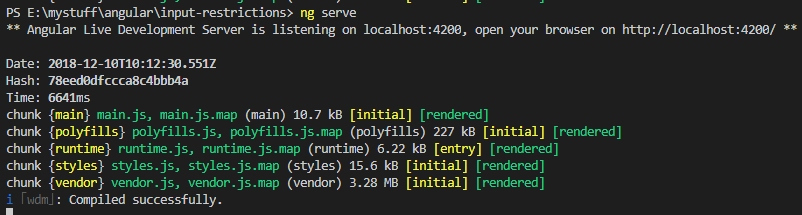 Hansamali Gamage: Angular 6 - Input restrictions in a form