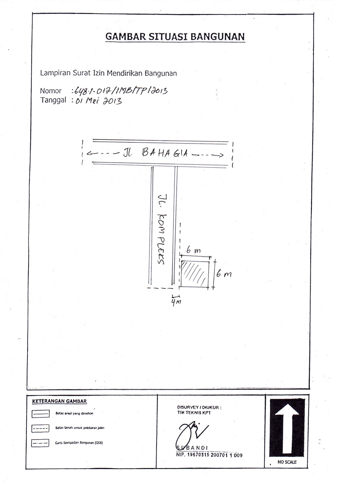 Perumahan MELAYU INDAH PERMAI Residence: Izin Mendirikan Bangunan (IMB)