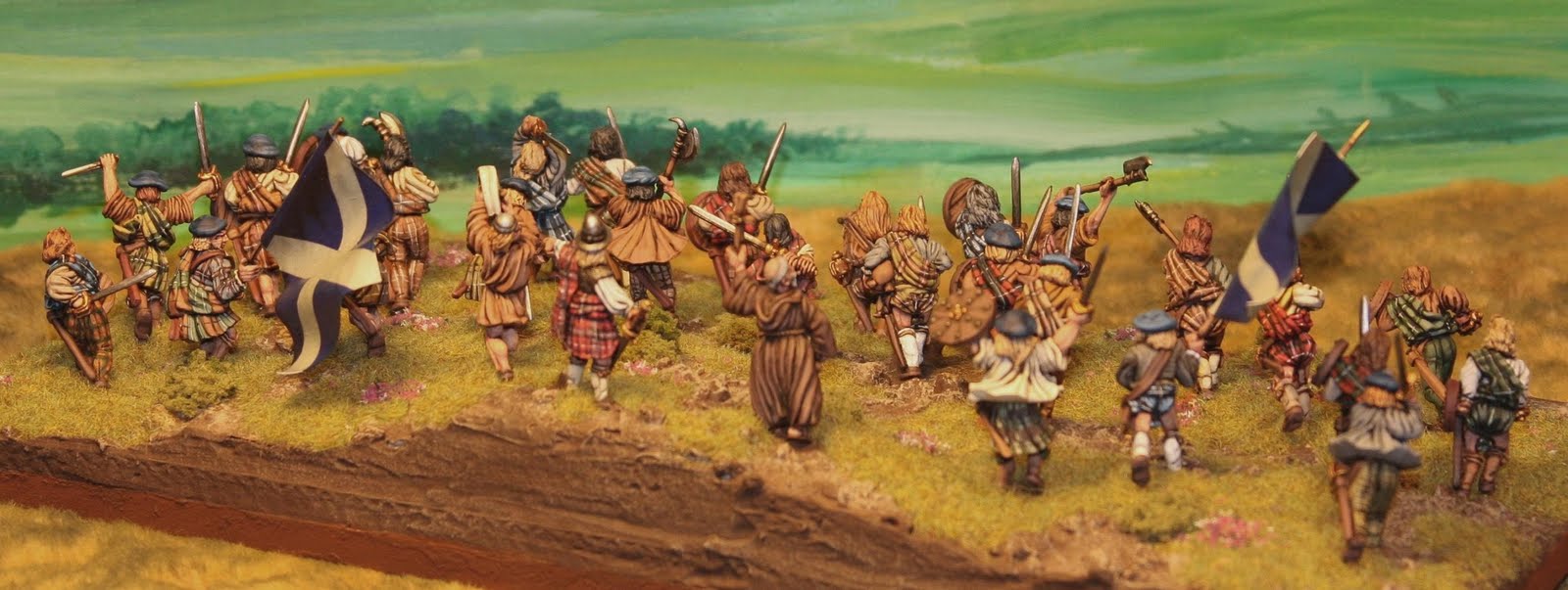 Einar Olafson Painting: The Highland Charge