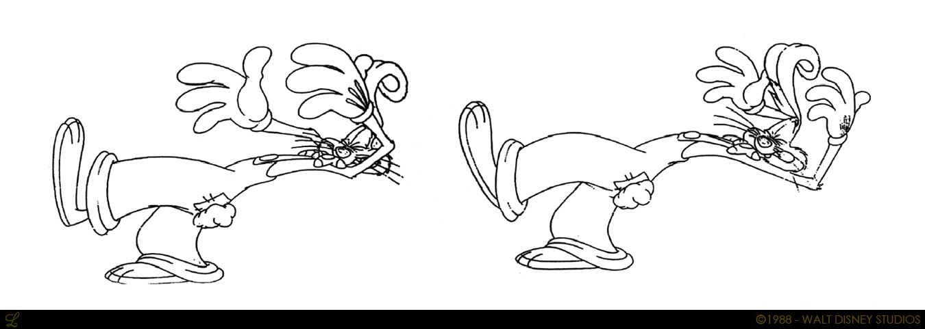 Living Lines Library: Who Framed Roger Rabbit (1988) - Character Design