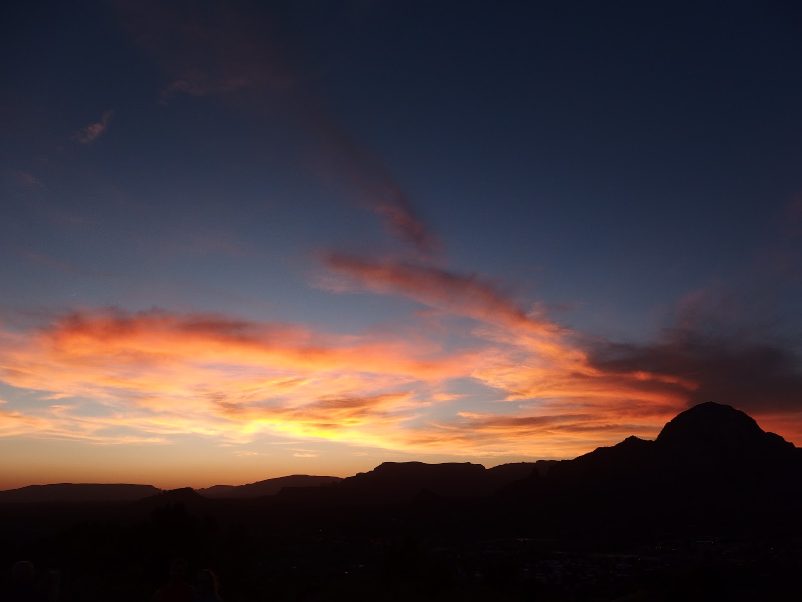 a.RT FUKUCHIAYAKO: sunset in Sedona (June 6th) ＃trip to Sedona