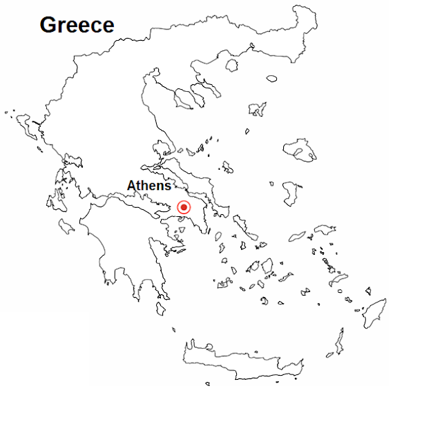Blog de Biologia: Greece Map Coloring Page