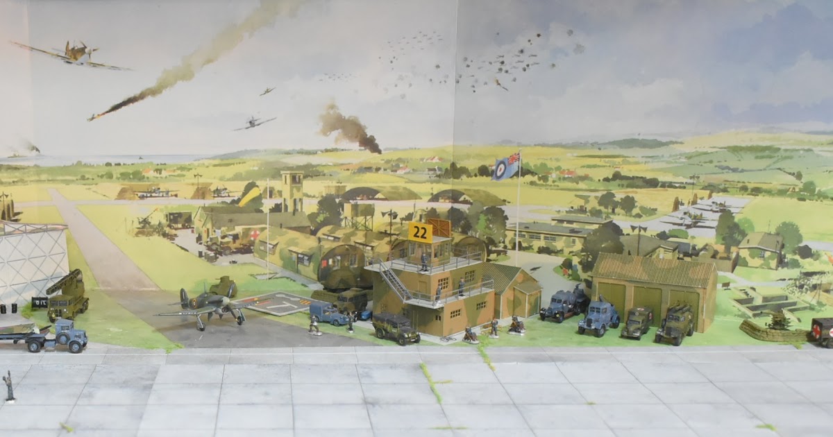 Kampfgruppe 1/144: 1/144 Battle of Britain Diorama - PBHawkins