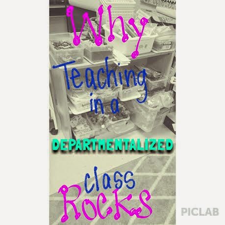 Who's Who and Who's New: Why Teaching in a Departmentalized Classroom Rocks