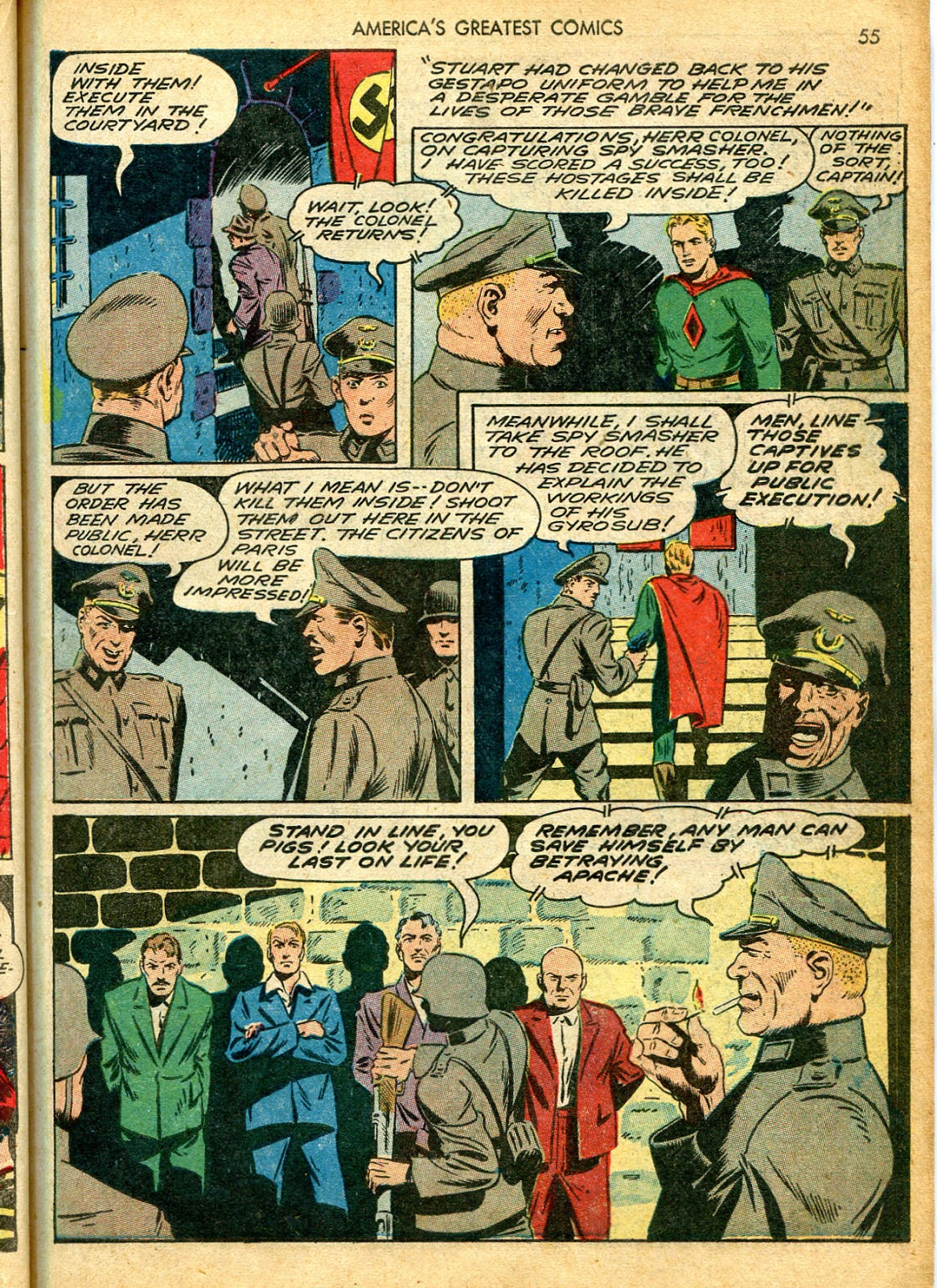 Four-Color Shadows: Spy Smasher-Mac Raboy-1942