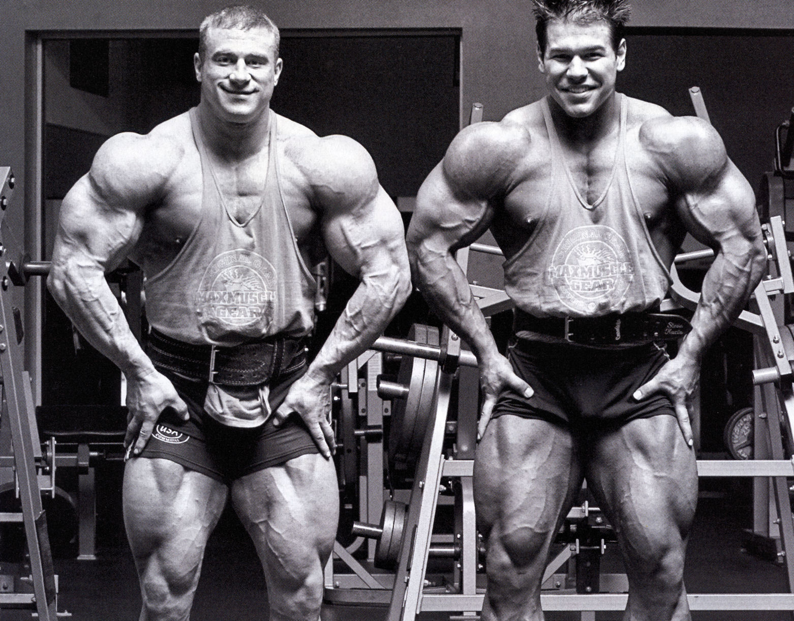 the beauty of male muscle: Justin, Justin & Steve