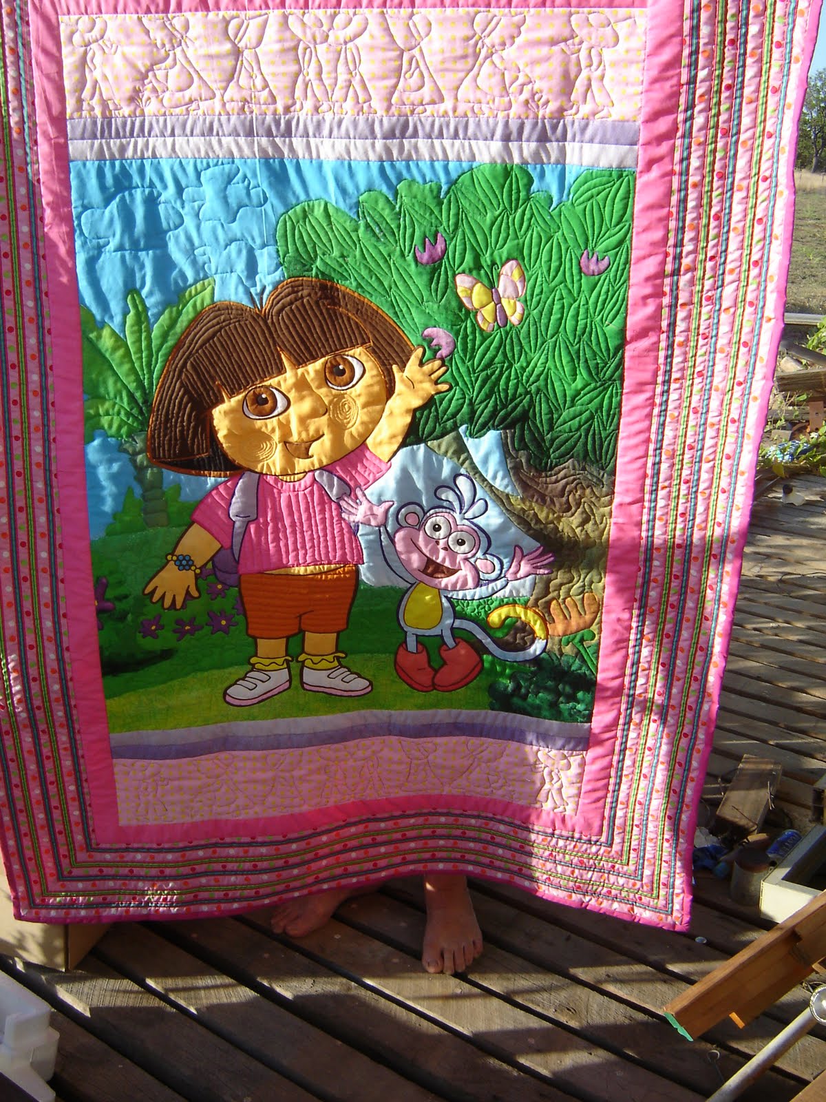 Kay Quilts: Dora the Explorer