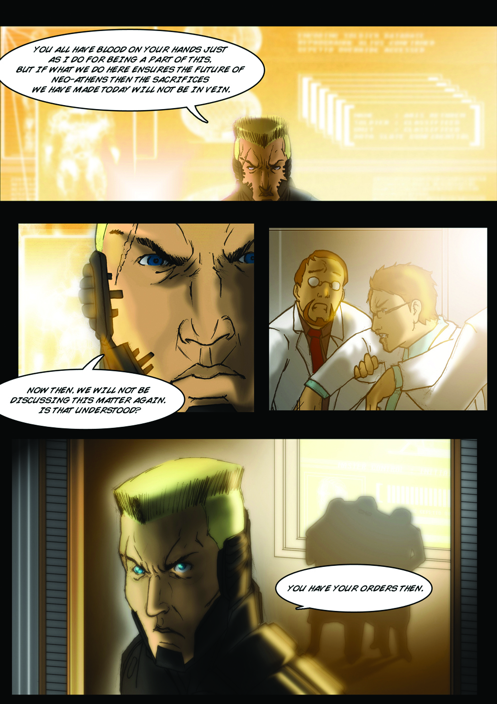 Cosmic Comic Review: Day35 - Shadowlines #2 PG17, New Plan 2013!
