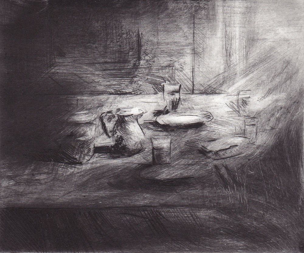 .: Proceso de una punta seca