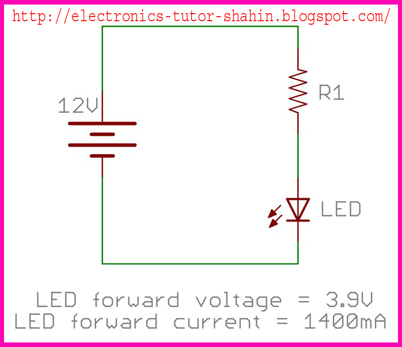 Create Electronics Equipment at Home: LED Current Limiting Resistor