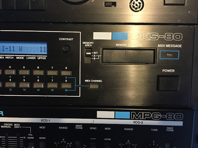 MATRIXSYNTH: Roland MPG-80 Programmer & MKS-80 SN 673695 with New ...