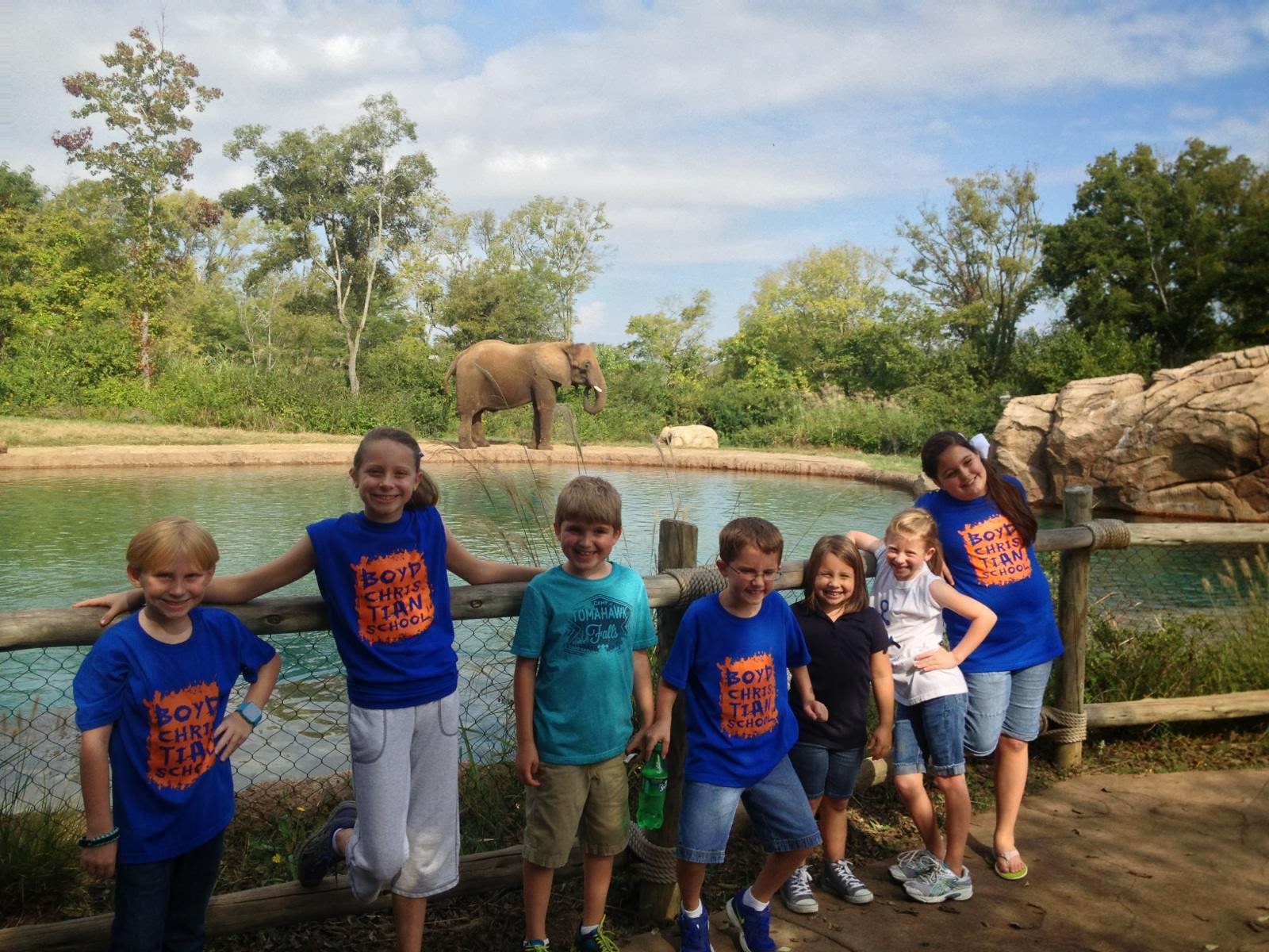 Boyd Christian School : Field Trip to the Zoo
