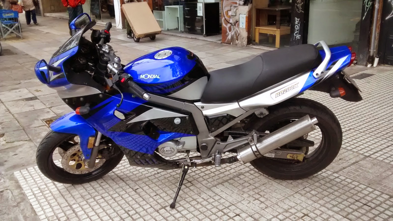 Todo sobre motos: Galería: Mondial RD 200 k (250cc)