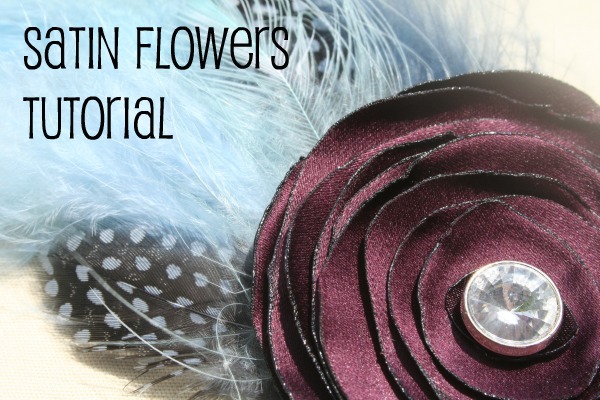 A Handmade Tale: Satin Flowers Tutorial