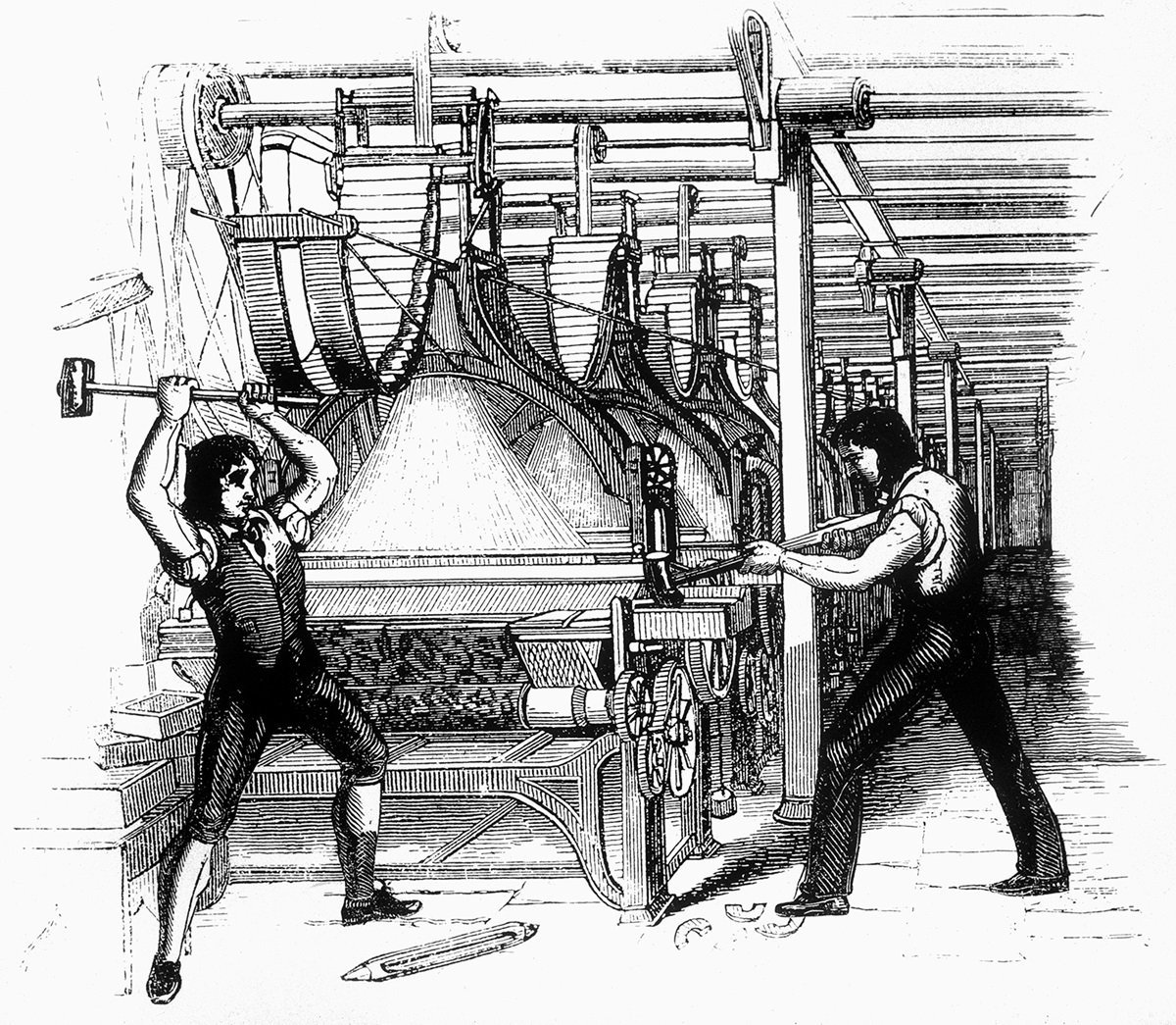 Luddites and the Rise of the Machines