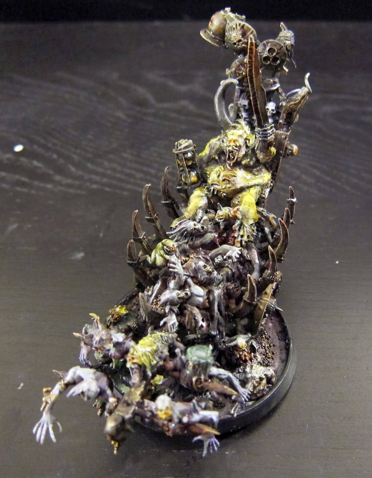 Plebicidal: Nurgle Daemons win best painted at Emperor's Legion 2014!