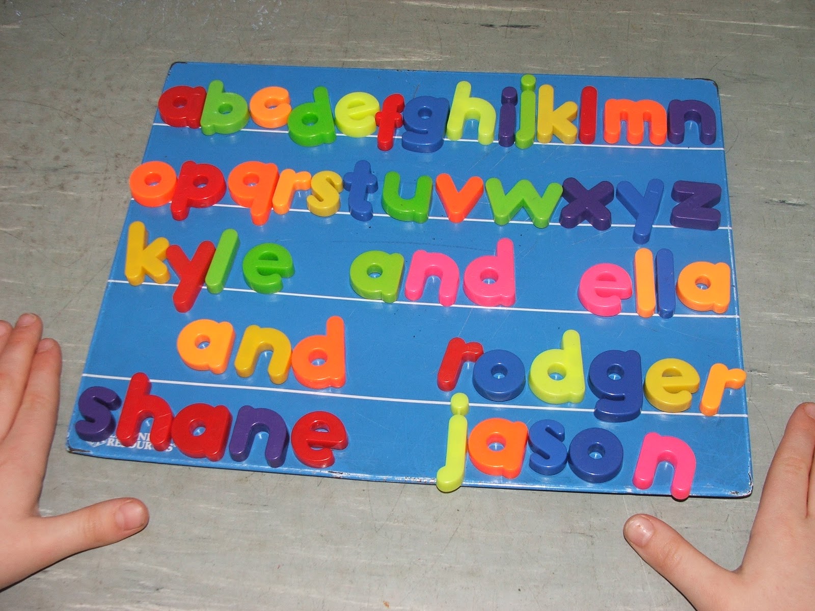 Literacy Site: Letter blending in Senior infants