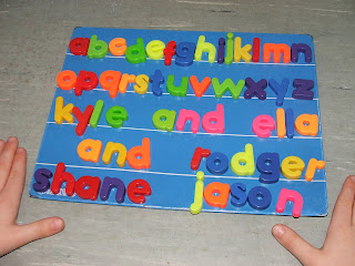 Literacy Site: Letter blending in Senior infants
