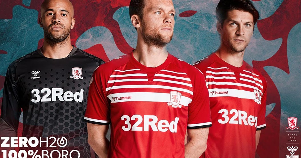 Middlesbrough 19-20 Home Kit Released - Footy Headlines