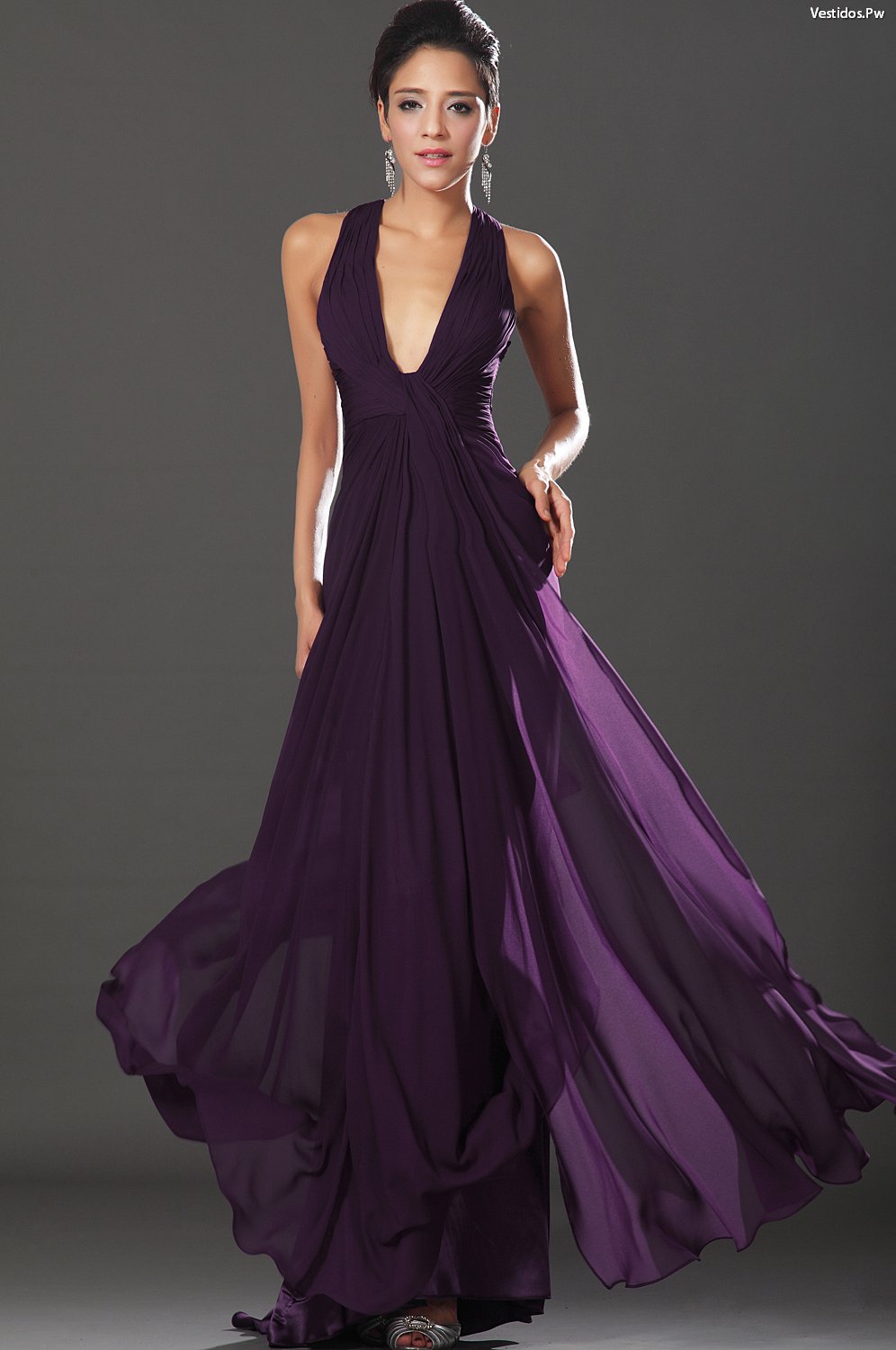 Vestidos Morados ¡Increibles Propuestas! | Vestidos | Moda 2019 - 2020