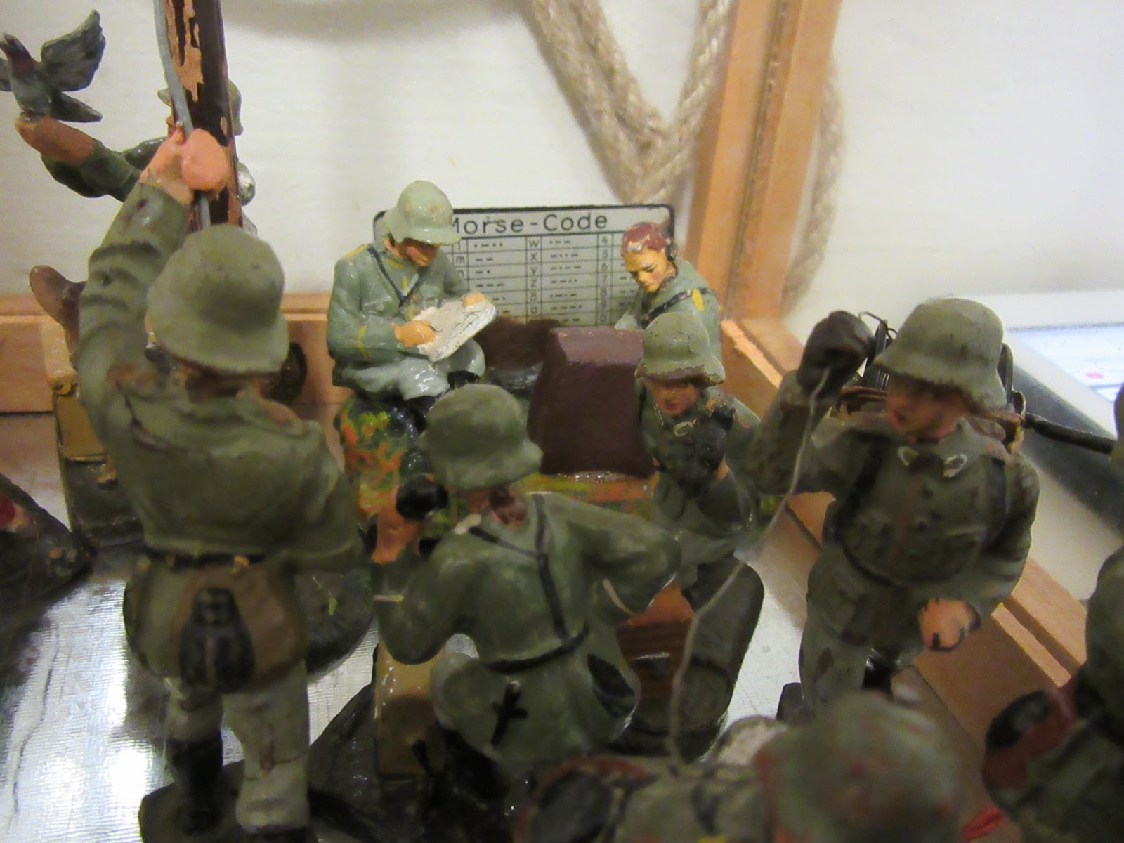 Toy soldiers and real battles: Signal Corps of the Wehrmacht and Waffen SS