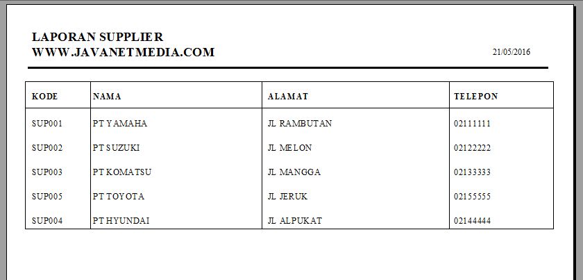 Cara Membuat Laporan Crystal Report Database Access ( .accdb )