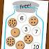 Cookie Jar Number Matching Free Printable | Totschooling - Toddler and ...
